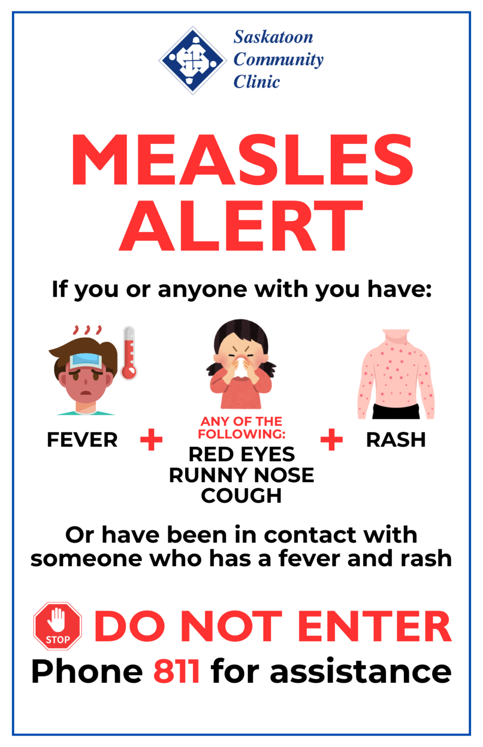 Measles Alert – Saskatoon Community Clinic